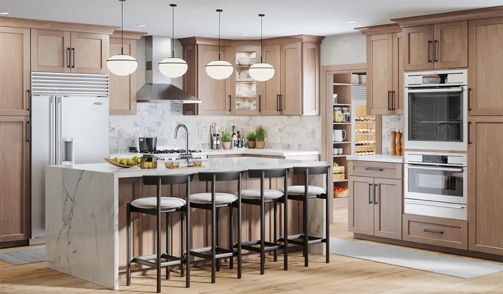 Toffee Shaker (TS) | Jarlin Cabinetry | Terillian Cabinets